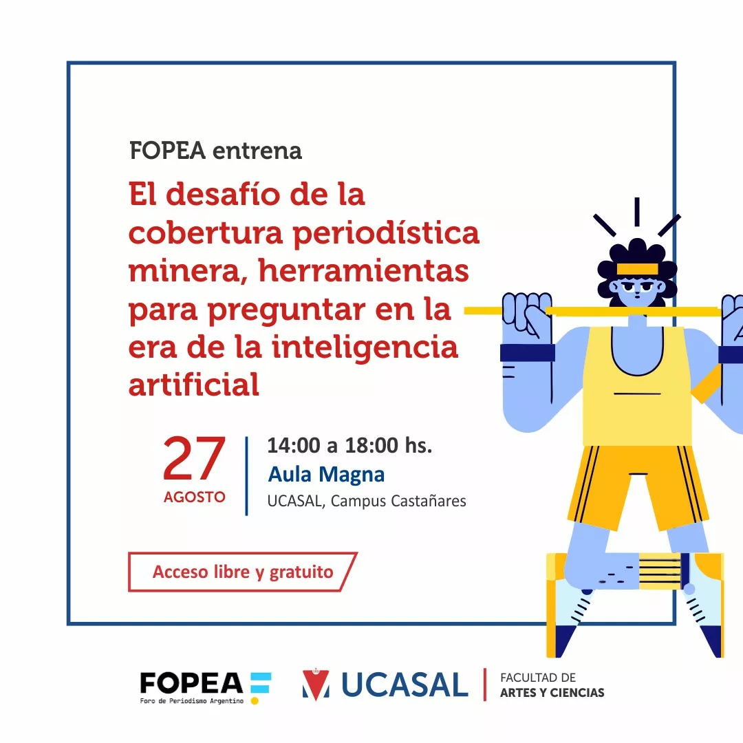 FOPEA y UCASAL brindarán una capacitación para periodistas sobre la ...